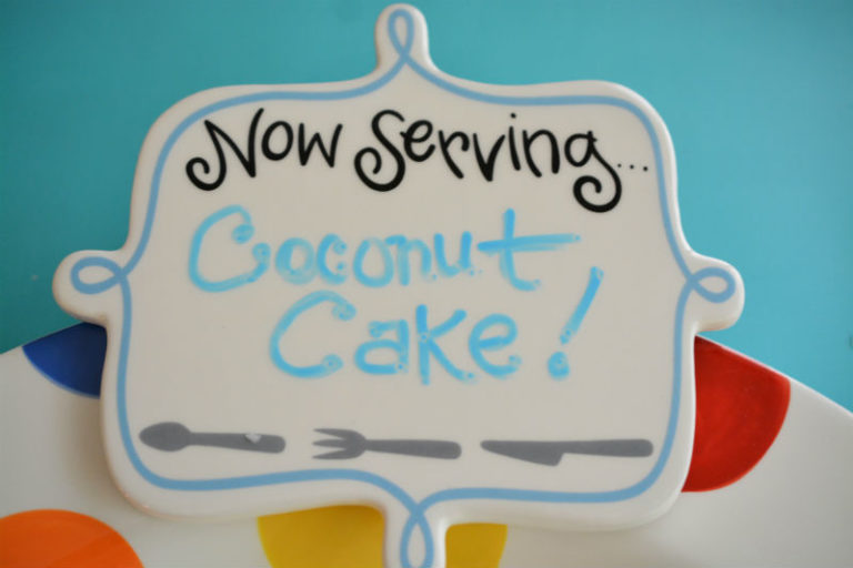 Coconut Cream Layer Cake - Sweet Things By Lizzie | Sweet Things By Lizzie