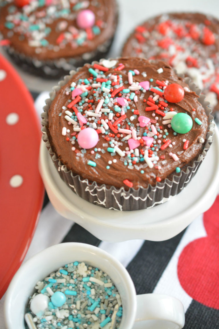 Double Fudge Brownies with Chocolate Buttercream - Sweet Things By ...